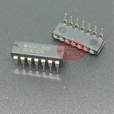 全新原ZIS装 SN74L07N D4IP-1 原装进口 TI HLD74S0S7P 74LS07