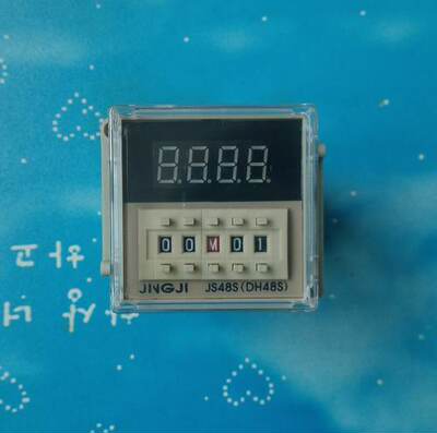 上海精继数显时间继电器 DH48S-2Z(JS48S-2Z)AC220V优质正品带座