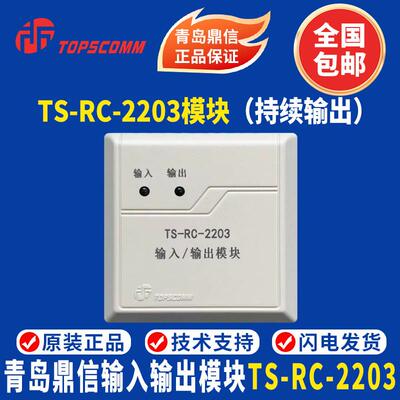 青岛鼎信输入输出模块 TS-RC-2203输入输出模块 鼎信2203模块