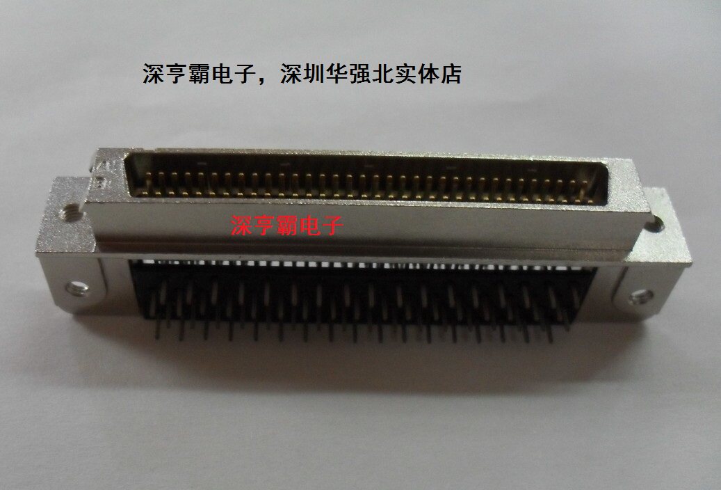 SCSI 68P 弯针 公头 SCS-68P 弯脚 针型 DB型TYCO5174225-5