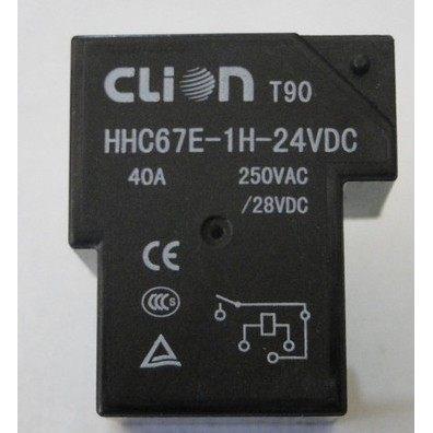 40A继电器HHC67E-1H-24VDC/T90/24V继电器/4脚电焊机用继电器