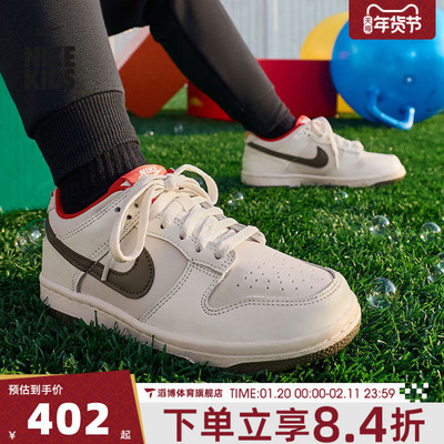 NIKE耐克大童NIKE DUNK LOW (GS)运动休闲鞋IQ9793-020