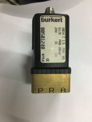 burkert宝德00501240电磁阀6014 1.5 FKM M5 G1/8 24DC8