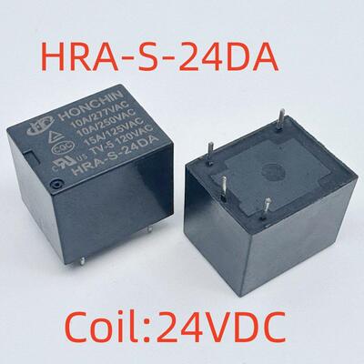 全新 4脚 10A 继电器 HRA-S-12DA/24DA/5DAT/5DA/9DA/12DB T73A