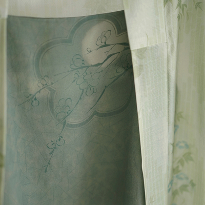 【国丝走秀款】茱萸汉服｜梅窗吊带 春夏真丝印花吊带 汉服内搭