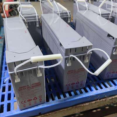 前置端子蓄电池12V胶体电池105ah工商业家庭光伏储能电瓶高容量