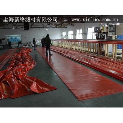供应新络内河垃圾拦截WGV750 固体浮子式PVC围油栏水面油污拦截
