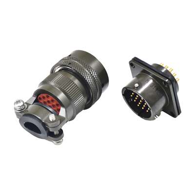 西赛姆26482公母对接卡口连接器MS3116F14航空插头MS3112E14对接