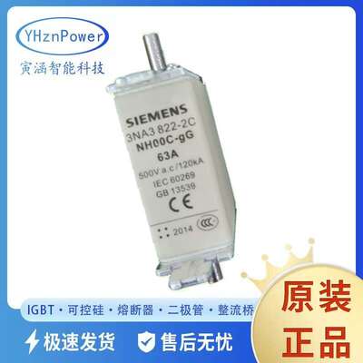 3NA3822-7 3NA3824 3NA3824-6 原厂 熔断器标准熔芯