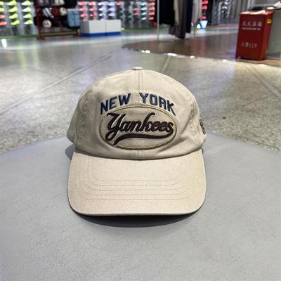 MLB男女时尚挡阳防晒透气舒适运动休闲棒球帽鸭舌帽 3ACPV165N