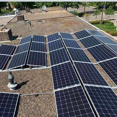 三脚架水泥压载式光伏支架 铝合金支架 太阳能板安装支架