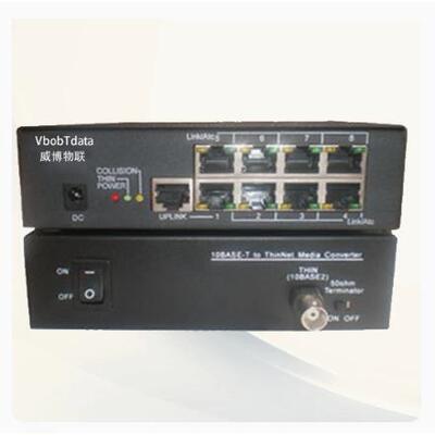 10BASE-2转10BASE-T bnc接口hub bnc集线器 media converter