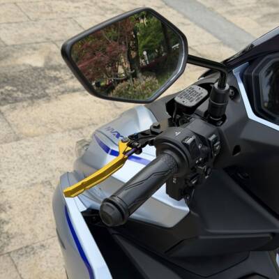 适用于雅马哈NVX AEROX155改装轻量化刹车牛角 锻造牛角 一键驻车