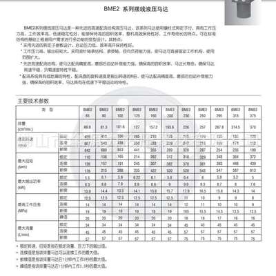 大功率大扭矩低速镇江大力液压摆线马达BME2厂家直销BME2-100-WS-