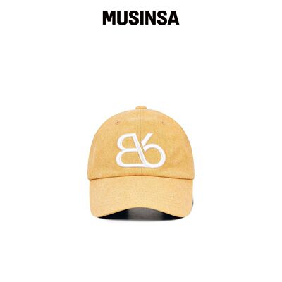 Bb' BENETTON BIBI棒球帽（Mustard）韩国官网直邮进口MUSINSA