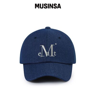 MUCENT 签名棒球帽（中蓝色牛仔） MUSINSA韩国直邮官方正品