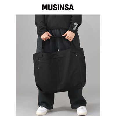 SAINTCREW MEGA 大号 CARGO ECO包 MCE-142 黑色韩国官网直邮进口