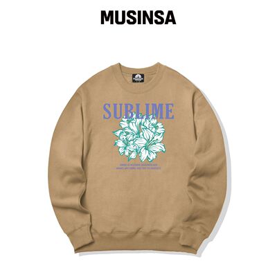 TRIPSHION SUBLIME FLOWER LOGO 圆领颈部 - 婴韩国官网直邮进口