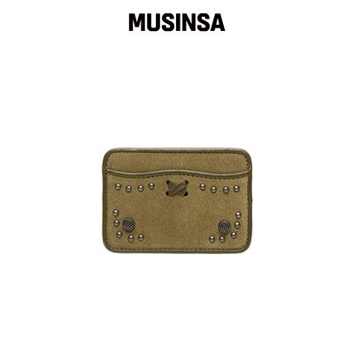 LEMASQUE AVO 西部修身卡包 卡其色 MUSINSA韩国官网直邮进口