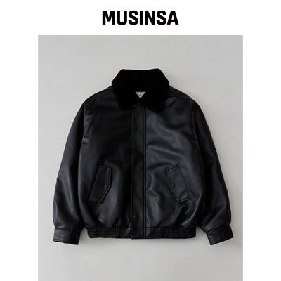 VTWO 620 VEGAN LEATHER MUSTANG_BLACK MUSINSA韩国官网直邮进口