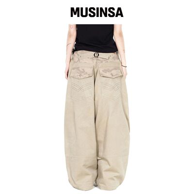 IDWS Hidden Camo Balloon Pants 米色 MUSINSA韩国官网直邮进口