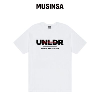 UNLOADER 永久F型宽松T恤 [白色] MUSINSA韩国官网直邮进口