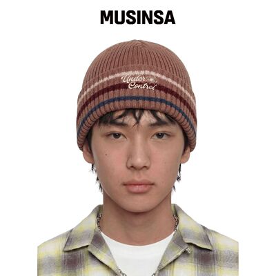 UNDERCONTROL 四季针织帽 BEANIE / FLORAL SCRI韩国官网直邮进口