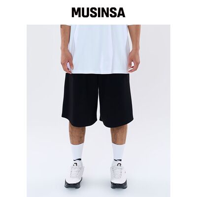 TURTLEBACK 8分百慕大短裤（黑色） MUSINSA韩国官网直邮进口