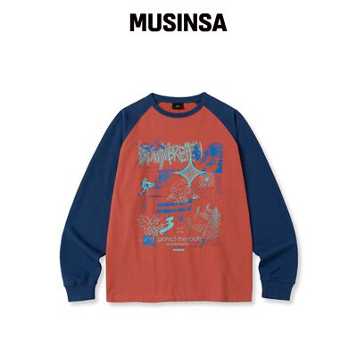 BROWNBREATH ROOTS RAGLAN 长袖衫 - 印度红 MUS韩国官网直邮进口