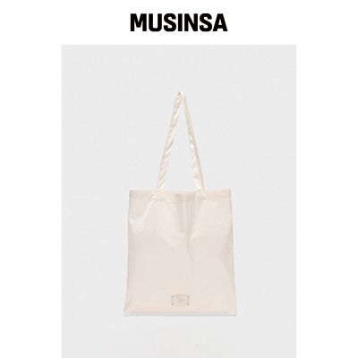 SALBOL SYMBOL 光泽环保袋 [象牙色] MUSINSA韩国官网直邮进口