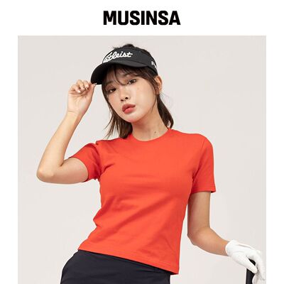 ELLENASSY 女款肌肉版型短袖T恤韩国官网直邮进口MUSINSA