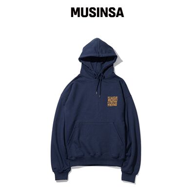 MASSNOUN 坐垫LOGO重磅背带裤hoodT恤 MSHHD001-韩国官网直邮进口