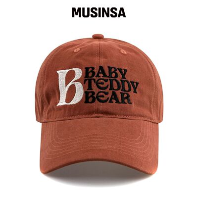BEACHESANDCREAM BABY TEDDY BEAR 棉质球帽 - 韩国官网直邮进口
