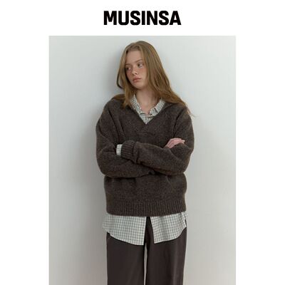THEMITTEN Verre水手针织衫（棕色） MUSINSA韩国官网直邮进口