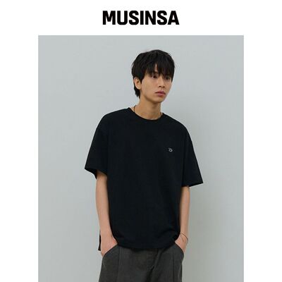 DESIRED logo短袖T恤-FBSK5801D03韩国官网直邮进口MUSINSA