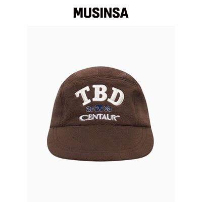CENTAUR.KR TBD FLEECE CAMP CAP_BROWN韩国官网直邮进口MUSINSA