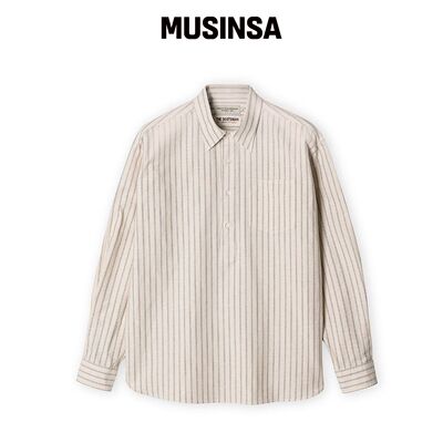 EDINBURGH CLUB PULLOVER OXFORD 条纹衬衫 (象)韩国官网直邮进口