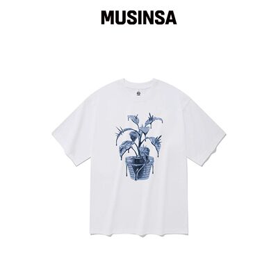 RADINEO LIQUID GARDEN 短袖T恤 白色韩国官网直邮进口MUSINSA