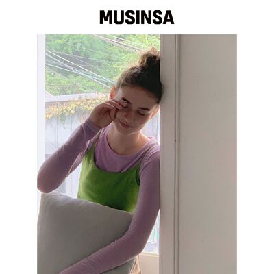 MURMURE VIA T恤_Viar Tencel T恤_6色韩国官网直邮进口MUSINSA