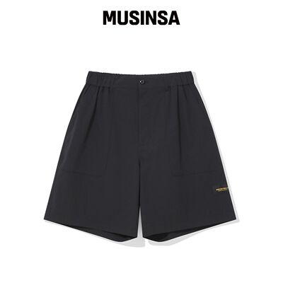 BEENTRILL 梭织科技工装短裤（黑色） MUSINSA韩国官网直邮进口