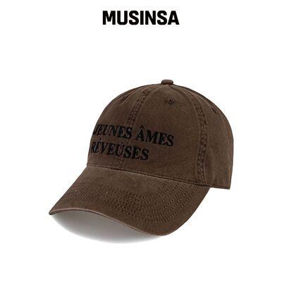 WICK JEUNES AMES 卡其色棒球帽-棕色韩国官网直邮进口MUSINSA