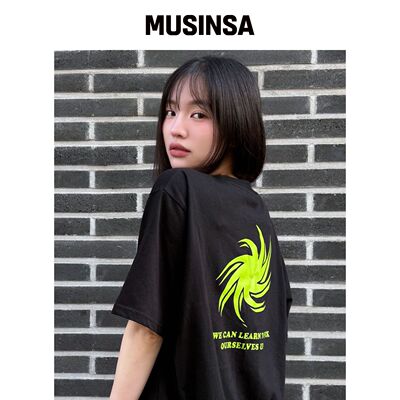 TRIPSHION Green Tornado LOGO T恤 - 8 KOLOR韩国官网直邮进口