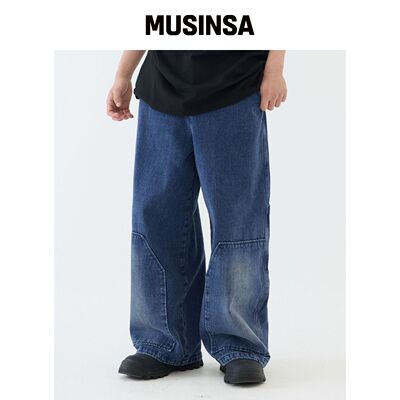 eastserviceshop Below Carpenter Denim - M/蓝韩国官网直邮进口