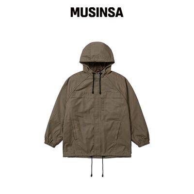 WELLBEING EXPRESS 中长款风衣 卡其棕色 MUSINS韩国官网直邮进口