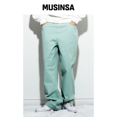 MILLIMILLION 玄武岩色牛仔裤 B03-MINT韩国官网直邮进口MUSINSA