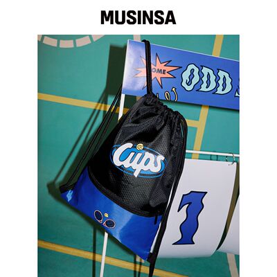 ODDSOCKS 军绿色口袋绳袋- Cubs MUSINSA韩国官网直邮进口