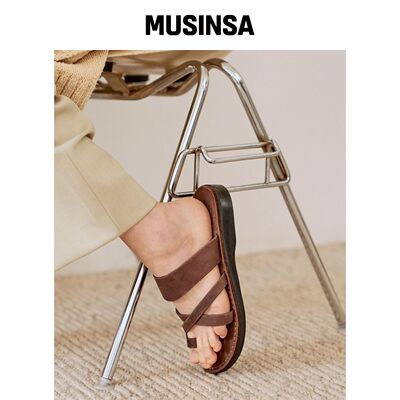 JERUSALEM SANDALS 8NN THE GOOD SHEPHERD - 棕韩国官网直邮进口