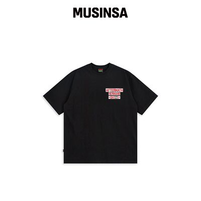 AFTERMATH OASIS T恤 黑色 MUSINSA韩国官网直邮进口