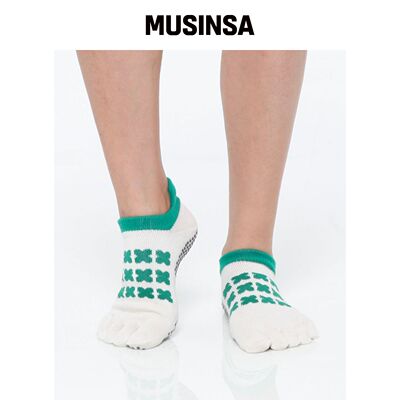 THUMBTOE CLOVER 瑜伽防滑及膝袜韩国官网直邮进口MUSINSA