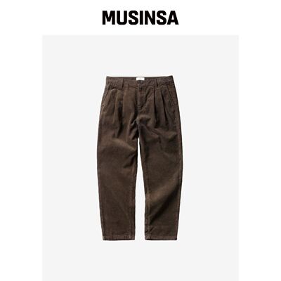 SORTIE Tura 灯芯绒水洗裤 (棕色) MUSINSA韩国官网直邮进口